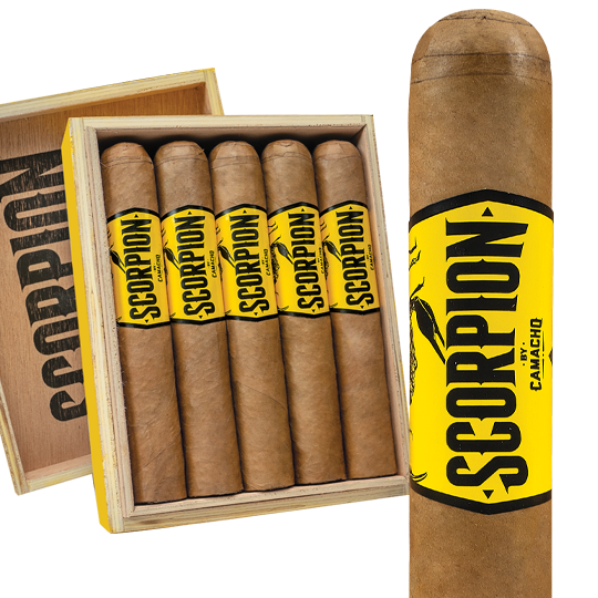 Camacho Scorpion Connecticut Cigars | Holt's Cigar Co.