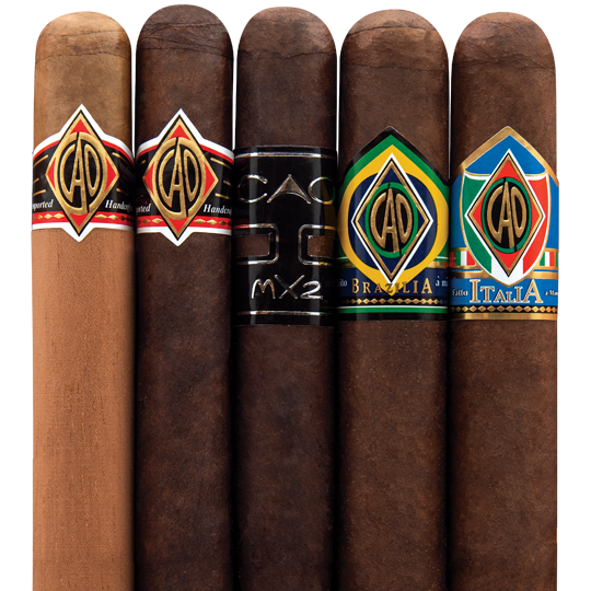 CAO Cigar Sampler – 5 Premium Cigars in One Set | Holt's