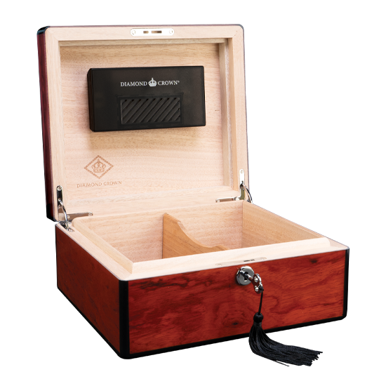 Diamond Crown Windsor Humidor - Desktop Humidors - Humidors - Accessories