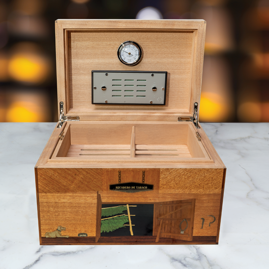 Elie Bleu Casa Cubana Humidor - Desktop Humidors - Humidors - Accessories