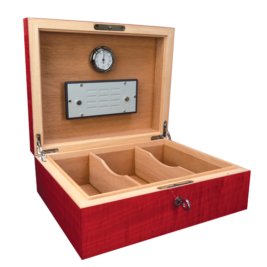 Elie Bleu Fruit Red Sycamore Humidor - Desktop Humidors - Humidors ...