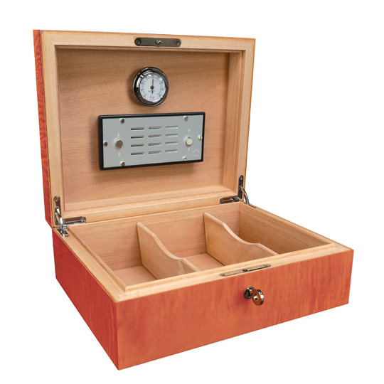 Elie Bleu Fruit Coral Sycamore Humidor - Desktop Humidors - Humidors ...