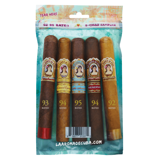 La Aroma de Cuba '92-95 Rated' Fresh Pack Sampler - All Samplers - Samplers