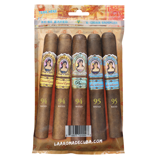 La Aroma de Cuba '94-95 Rated' Fresh Pack Sampler - All Samplers - Samplers