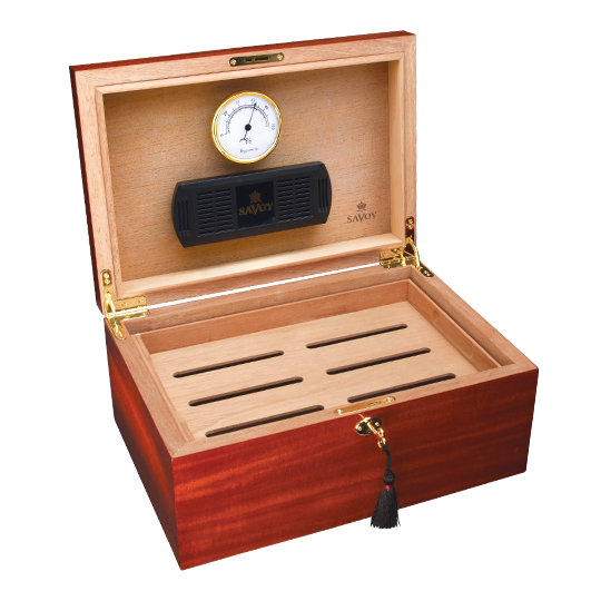 Savoy Mahogany Humidor - Savoy Humidors - Humidors - Accessories